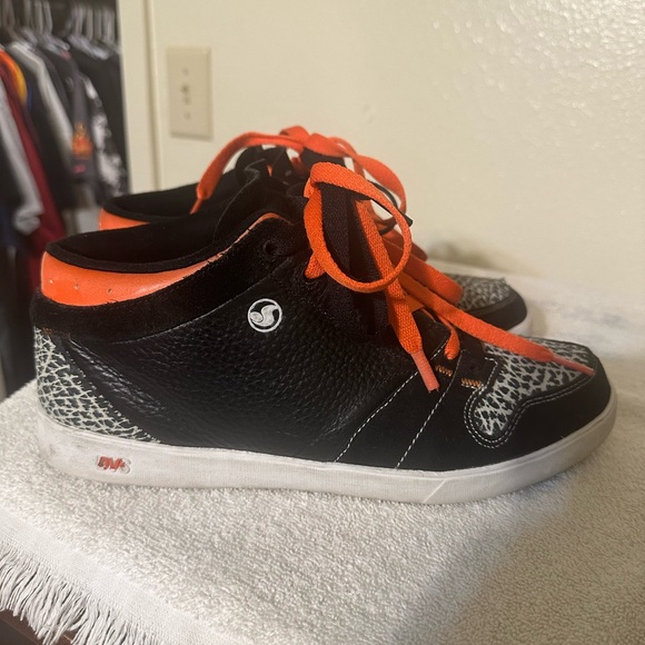 Nike | Shoes | Vintage Dvs Huff Original Intent 5 Mid Orange Blue 208 ...